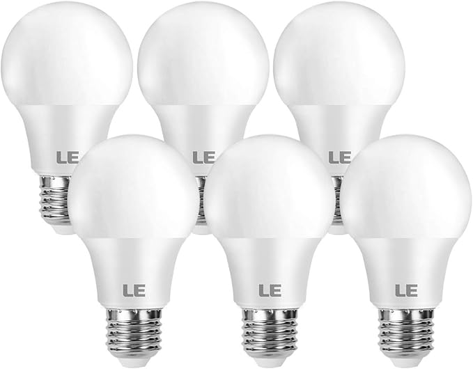 LE E27 LED Bulbs 8W, 60W Incandescent Bulb Equivalent, Warm White 2700K ...