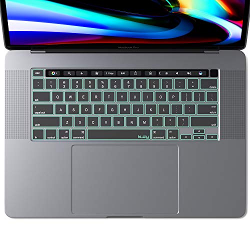 Kuzy MacBook Pro 13 inch Keyboard Cover 2020 A2289 and MacBook Pro 16 ...