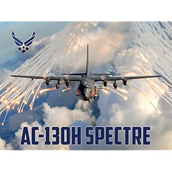 Amazon.com: US Air Force Poster AC-130U Spectre gunship Ac-130 Poster ...