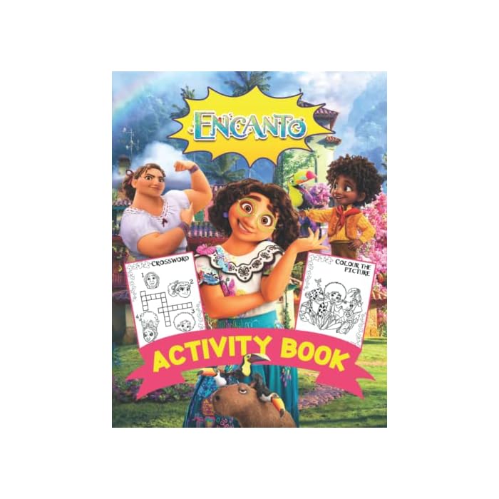 Buy Éncantó Activity Book: A Fun Kid Workbook Game For Learning ...