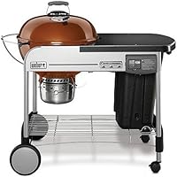 Amazon.com: Weber Performer Deluxe Charcoal Grill, 22-Inch, Touch-N-Go ...