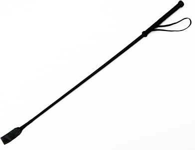 Amazon.com : 27" Leather Horse Riding Crop Black [Misc.] : Riding Crop ...