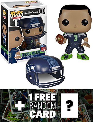Funko Russell Wilson - Seahawks POP! x NFL Vinyl Figure + 1 Free ...