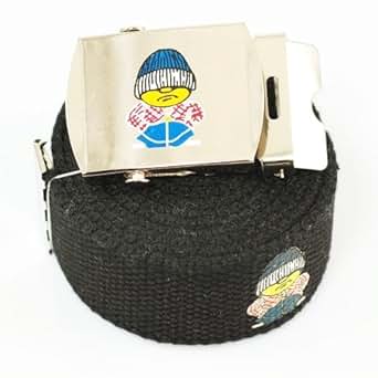 Amazon.com: "Cholo" Canvas Military Black Web Belt & Buckle 60 Inch ...