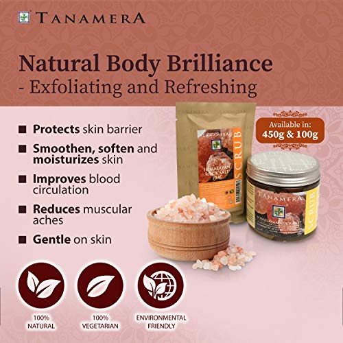 Tanamera Body Scrub 100% Natural Exfoliating Body and Face Souffle for ...