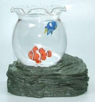 Novelty Battery Operated Mini Fish Bowl Desk Toy: Amazon.co.uk: Toys ...