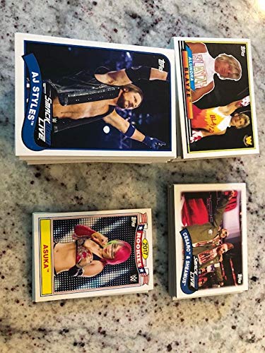 2018 Topps Heritage Wwe Hand Collated Complete Set Of 110 | Desertcart ...