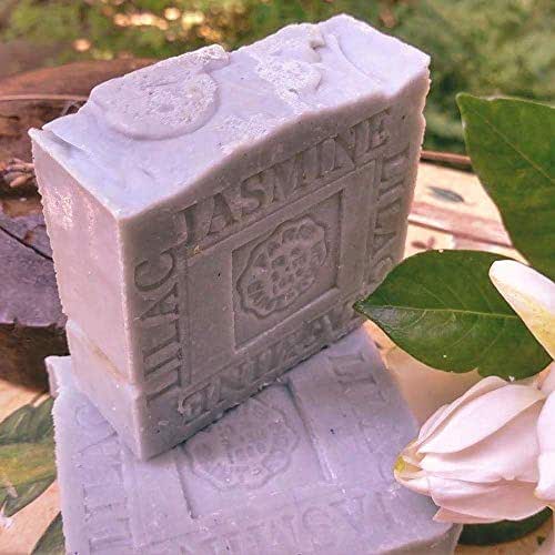 Amazon.com: Jasmine Lilac French Soap with Organic Shea Butter Soap ...