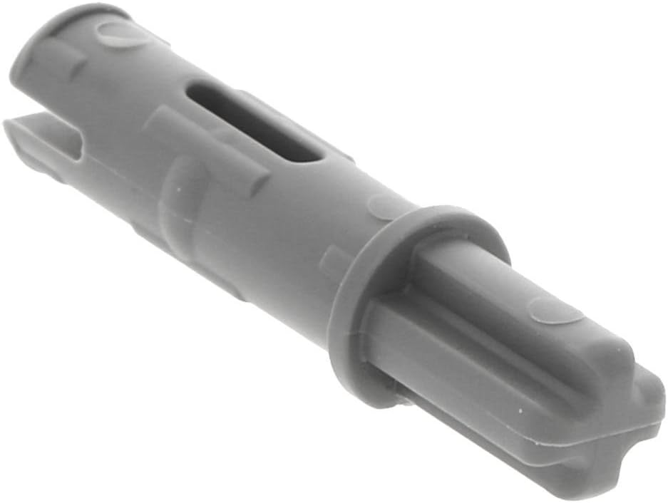 50 x LEGO® Technic, Axle Pin 3L with Friction Ridges Dark Bluish Gray ...