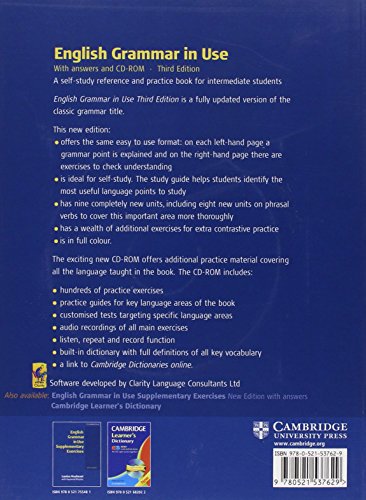 English Grammar in Use: A Self-study Reference and Practice Book for ...