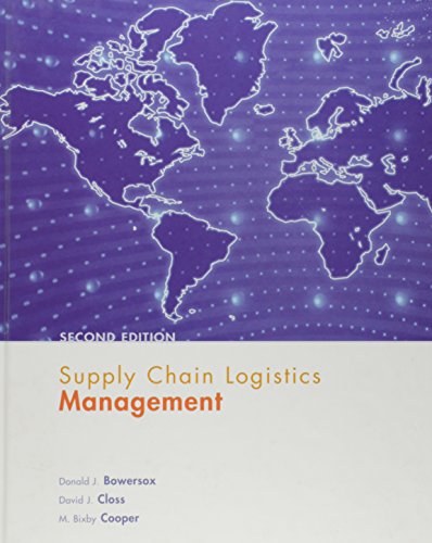 Supply Chain Logistics Management (Operations And Decision Sciences ...