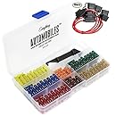 Amazon.com: Everything Automobiles, 120 Assorted Fuses with 10 Inline ...