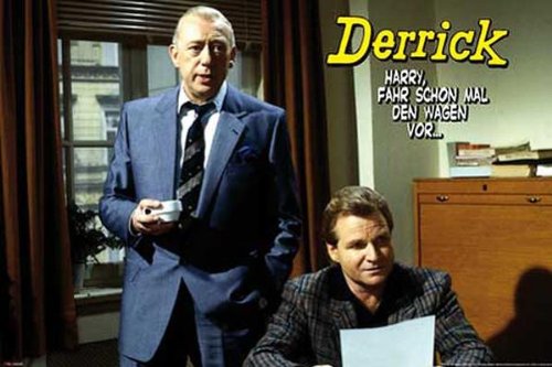 Derrick Poster Harry,Fahr Schon Mal Den Wagen Vor : Merchandise: Amazon ...