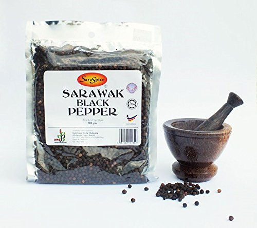 Black Sarawak Pepper from Malaysia, 200 g: Amazon.co.uk: Grocery