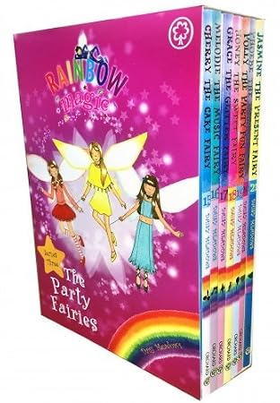 Rainbow Magic - Series 3 - The Party Fairies Collection 7 Books Box Set ...