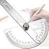 Nortools 0-180° Round Head Protractor - Angle Finder Craftsman Ruler ...