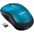 Amazon.com: Logitech M185 Wireless Mouse, 2.4GHz with USB Mini Receiver ...