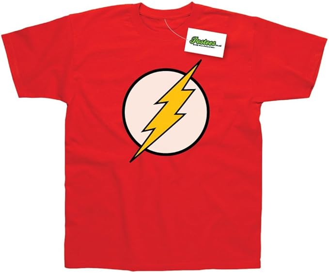 The Flash Big Bang Theory Sheldon Cooper T-Shirt X Large: Amazon.co.uk ...