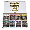 Crayola Construction Paper Crayon Classpack, 8 Colors, Pack of 160 ...