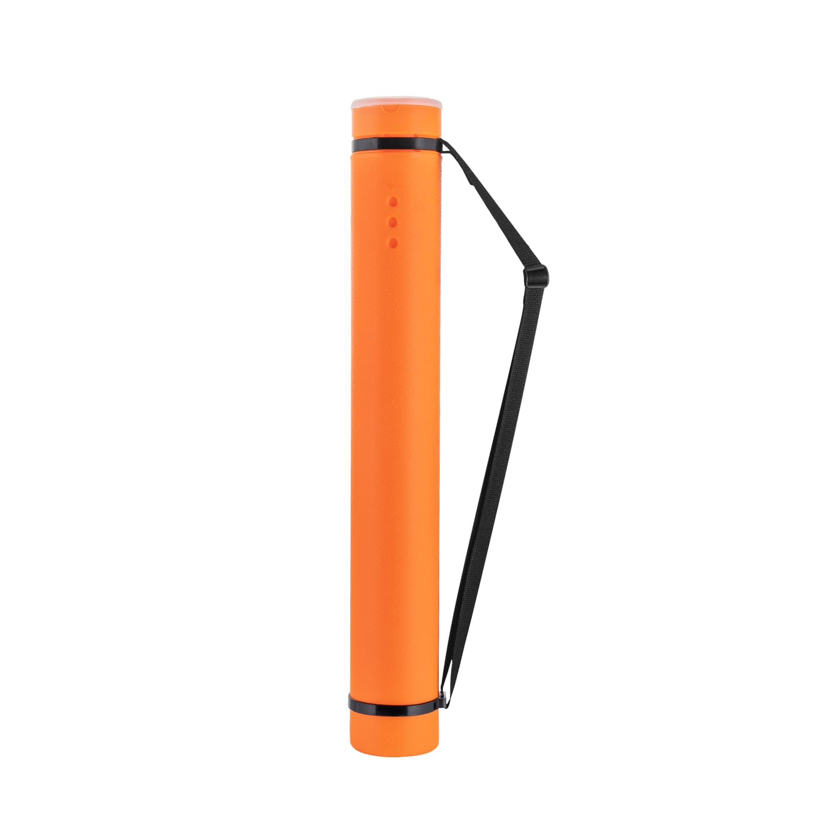JJRING Orange Poster Tube, 25" to 40" Extendable Poster Storage Holder ...