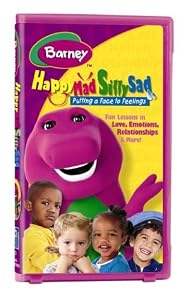 Amazon.com: Barney - Happy Mad Silly Sad [VHS]: Barney: Movies & TV