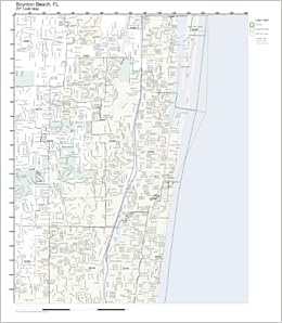 ZIP Code Wall Map of Boynton Beach, FL ZIP Code Map Not Laminated ...