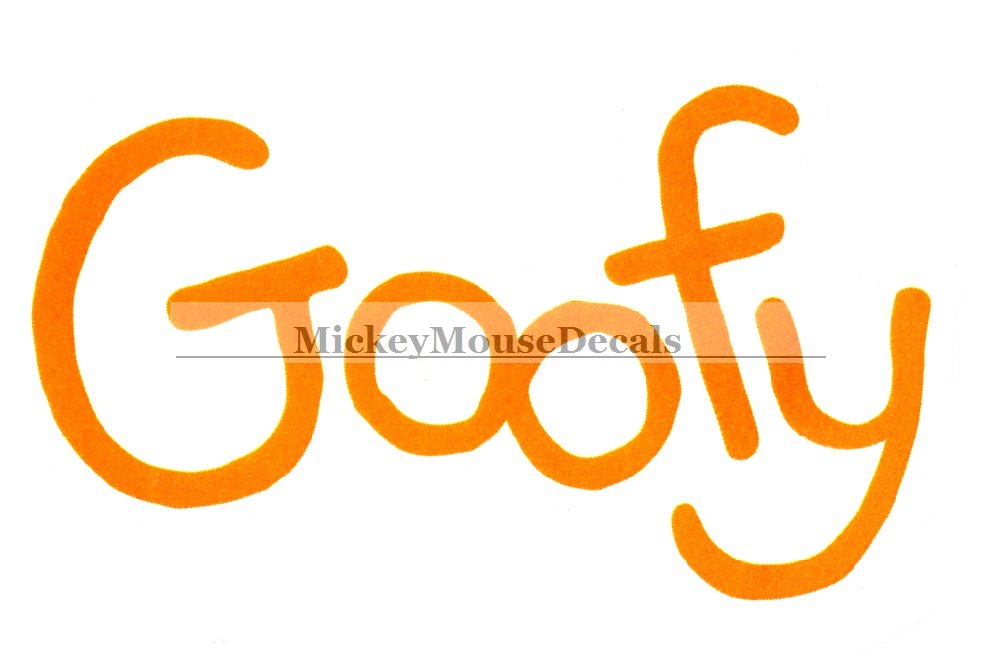 Amazon.com: 3 Inch PLUTO Signature Autograph Text Word Name Mickey ...