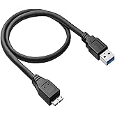 Amazon.com: SaiTech IT 45CM USB 3.0 Cable A to Micro B high Speed Upto ...