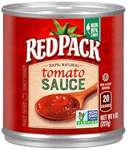 Amazon.com : Redpack Tomato Sauce, 8oz Can (Pack of 24) : Grocery ...