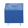 Electrical Buddy JQC 3F 73T DC 5V Coil 5 Pins Mini SPST Power Relay PCB ...