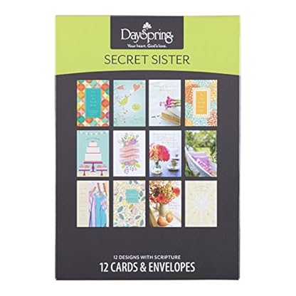 Dayspring Secret Sister - Inspirational Boxed Cards - Assortment ...