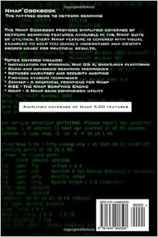 Nmap Cookbook: The Fat-free Guide to Network Scanning: Nicholas Marsh ...