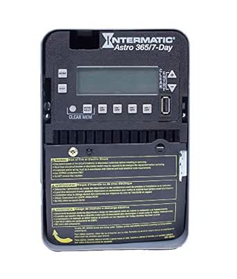 Et2845C Astro Electronic Time Clock 4-Circuit, 120 to 277V, 365/7 Day ...