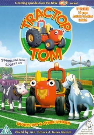 Tractor Tom: Sports Day And Other Stories [DVD]: Amazon.co.uk: Tractor ...