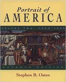 Amazon.com: Portrait of America Vol. 2 from 1865 7th ed. (9780395900789 ...