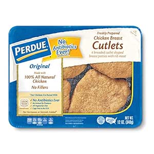 Perdue Refrigerated Breaded Chicken Breast Cutlets,12 Ounce: Amazon.com ...
