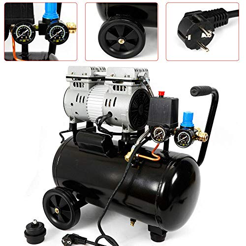Buy 24 L air Compressor 750 W Oil-Free Compressed air Compressor, 8 bar ...