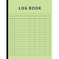 Amazon.com: Log Book: Large Multipurpose with 7 Columns to Track Daily ...