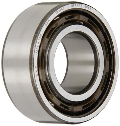 SKF 3206 ATN9 Double Row Ball Bearing, Converging Angle Design, 32 ...