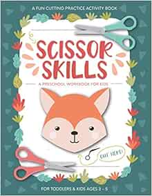 Amazon.com: Scissor Skills Preschool Workbook for Kids: A Fun Cutting ...