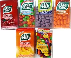 Tic Tac Yummy Assorted Fruity Flavors (1 oz new peach to lemonade ...