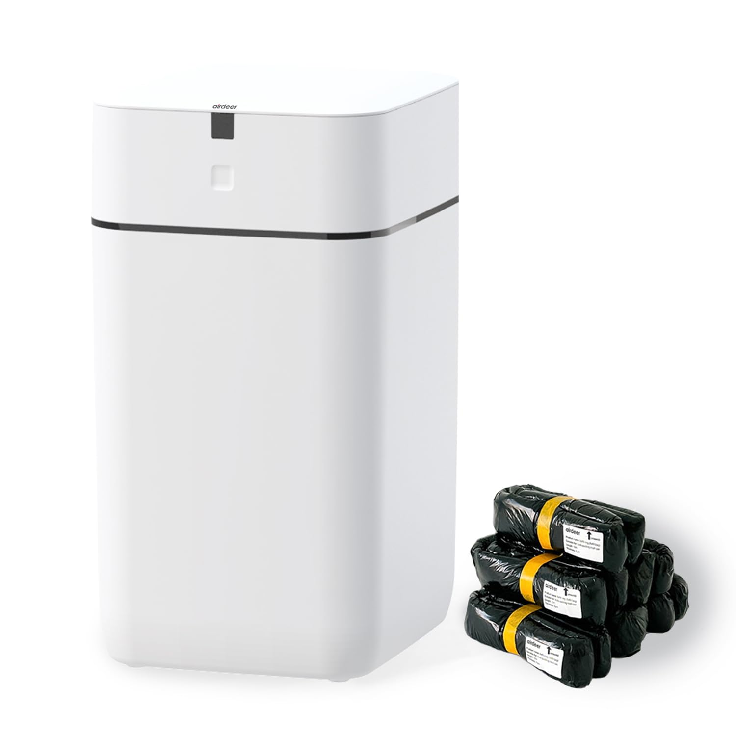 Airdeer Automatic Trash Can, 4 Gallon Self Sealing and Self-Changing ...