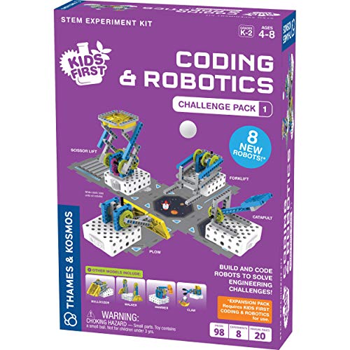 Thames & Kosmos Kids First Coding & Robotics: Challenge Pack 1 Science ...
