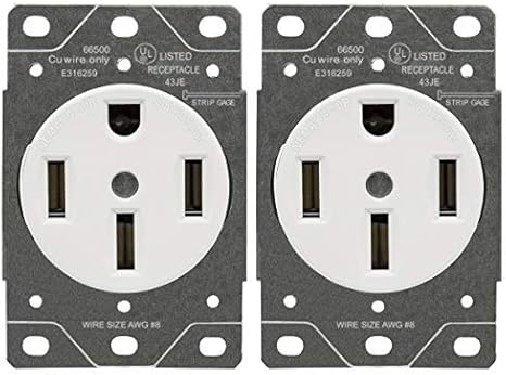 ENERLITES 50 Amp Receptacle Outlet | NEMA 14-50R for Electric Vehicles ...