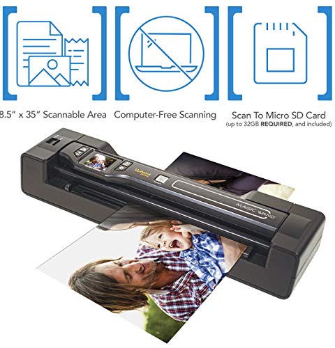 Vupoint ST470 Magic Wand Portable Scanner with Auto-Feed Docking ...