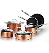 Amazon.com: COOKSMARK Nonstick Ceramic Cookware Set, Induction ...