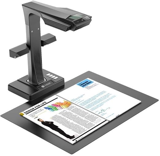 CZUR ET16-P Professional Document Camera Scanner with 2nd Gen Laser ...