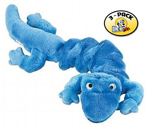 Zanies Plush Bungee Geckos Dog Toy | Searchub