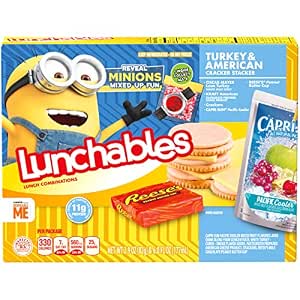 Lunchables Turkey & American Stackers (8.9 oz Tray): Amazon.com ...