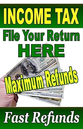 Amazon.com: Paper Window/Wall Poster Sign 3ft x 4ft Income Tax Service ...